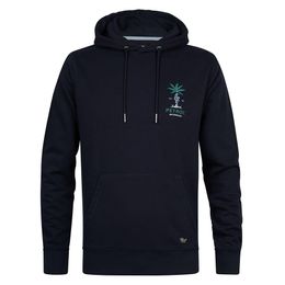 PETROL INDUSTRIES Hoodie in Dunkelblau - 55% | Gr&ouml;&szlig;e L | Herren-sweatshirts-jacken