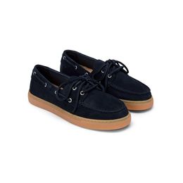 Marc O'Polo Marc O ́Polo Leder-Schn&uuml;rschuhe in Dunkelblau - 41% | Gr&ouml;&szlig;e 40 | Damen-schnuerschuhe