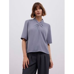 BGN Bluse in Anthrazit - 76% | Gr&ouml;&szlig;e 36 | Damen-blusen