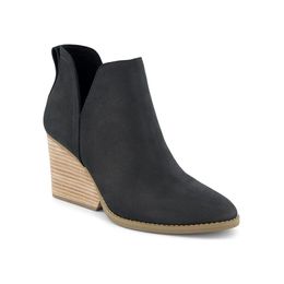 Toms Shoes TOMS Leder-Stiefeletten in Dunkelblau - 54% | Gr&ouml;&szlig;e 39 | Stiefeletten