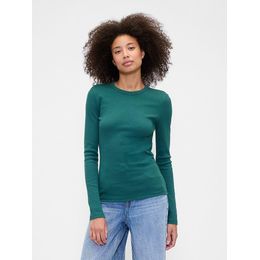GAP Longsleeve in Petrol - 53% | Gr&ouml;&szlig;e L | Damen-tops