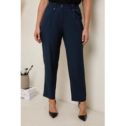 Curvy Lady Hose in Dunkelblau - 84% | Gr&ouml;&szlig;e 40/42 | Damenhosen