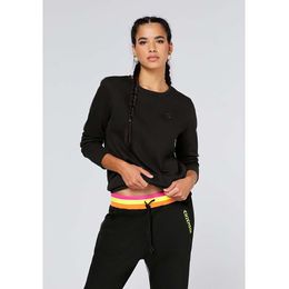 Chiemsee Sweatshirt in Schwarz - 82% | Gr&ouml;&szlig;e XS | Damen-sweatshirts-jacken