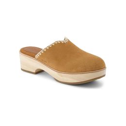 Toms Shoes TOMS Leder-Clogs in Hellbraun - 56% | Gr&ouml;&szlig;e 42 | Damen-pantoletten