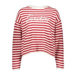 V&eacute;ro Moda Vero Moda Pullover in Rot/ Wei&szlig; - 62% | Gr&ouml;&szlig;e XS | Damen-pullover-cardigans