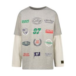 Vingino Longsleeve in Grau - 57% | Gr&ouml;&szlig;e 128 | Kinder-sweatshirts-jacken