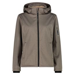 CMP Softshelljacke in Taupe - 46% | Gr&ouml;&szlig;e 36 | Damen-outdoorjacken
