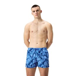 Speedo Badeshorts "Eco Dig" in Blau/ Hellblau/ Wei&szlig; - 36% | Gr&ouml;&szlig;e M | Herren-bademode-sport