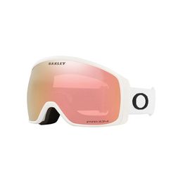 Oakley Ski-/ Snowboardbrille "Flight Tracker M" in Orange/ Gelb/ Wei&szlig; - 33% | Gr&ouml;&szlig;e M | Damen-outdoor-ausruestung