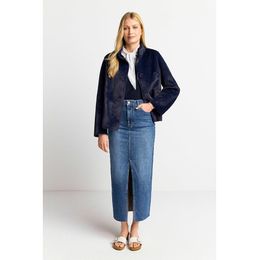 Rich & Royal Rich & Royal Fleecejacke in Dunkelblau - 77% | Gr&ouml;&szlig;e 42 | Damenjacken