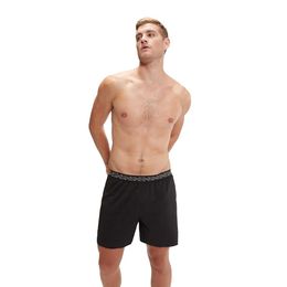 Speedo Badeshorts "Eco H-Boom" in Schwarz - 37% | Gr&ouml;&szlig;e L | Herren-bademode-sport