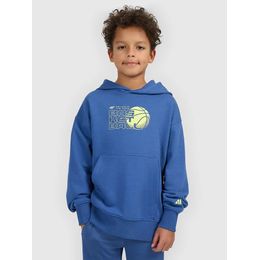 4F Hoodie in Blau - 54% | Gr&ouml;&szlig;e 122/128 | Kinder-sweatshirts-jacken