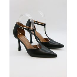 Bellucci Spangenpumps in Schwarz - 68% | Gr&ouml;&szlig;e 38 | Pumps