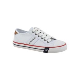 Mustang Shoes Sneakers "Winona" in Wei&szlig; - 46% | Gr&ouml;&szlig;e 38 | Damen-sneakers