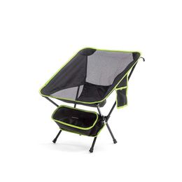 InnovaGoods Faltbarer Campingstuhl in Schwarz - (B)58 x (H)64 x (T)52,5 cm - 62% | Damen-outdoor-ausruestung