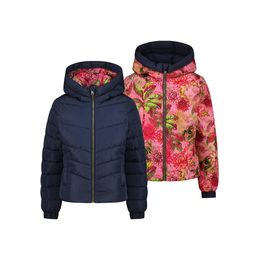 Vingino 2in1 Wendejacke in Dunkelblau/ Pink - 53% | Gr&ouml;&szlig;e 140 | Kinderjacken