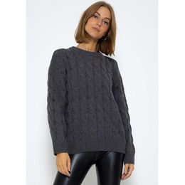 SASSYCLASSY Pullover in Grau - 59% | Gr&ouml;&szlig;e S | Damen-pullover-cardigans