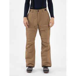 4F Ski-/ Snowboardhose in Hellbraun - 47% | Gr&ouml;&szlig;e L | Herren-outdoorhosen