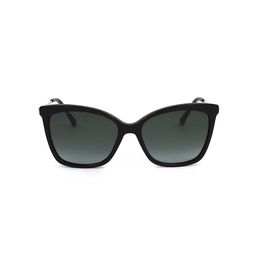 Jimmy Choo Damen-Sonnenbrille in Schwarz/ Gold - 59% | Gr&ouml;&szlig;e 55 | Damen-brillen