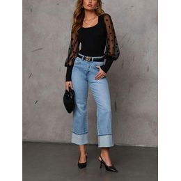 Milan Kiss Bluse in Schwarz - 54% | Gr&ouml;&szlig;e S | Damen-blusen