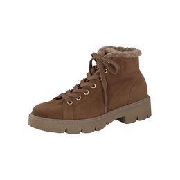 Paul Green Leder-Winterboots in Braun - 62% | Gr&ouml;&szlig;e 40,5 | Damen-stiefel