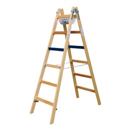 ILLER-LEITER Breitsprossenstehleiter Professional 2x12Sp. 1112-7 ; Iller Leiter)