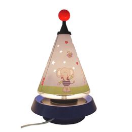 Sigikid Kindertischleuchte Lolo Lombardo, Blau, Gelb, Kunststoff, 35 cm, Lampen & Leuchten, Innenbeleuchtung, Kinderzimmerlampen, Kinderzimmer-Schreibtischlampen