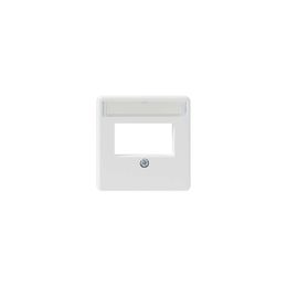 Rutenbeck Zentralplatte 2-fach,rws RAL9010 ZSt UM-MA 2 rws (13910053)