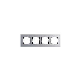 GIRA Abdeckrahmen 4f.alu Esprit 021417)