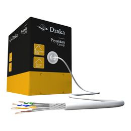 Draka Comteq (DNT) UChome SS26 Kat.7 wei&szlig; 4P S/FTP AWG26 60026455-Dca-Box350 (60026455-CPR)