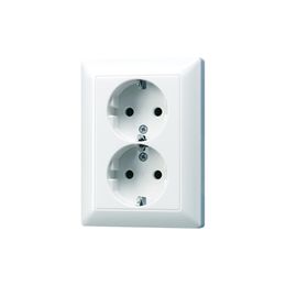 Jung SCHUKO-Steckdose aws 16A 250V 2-fach AS 5020 KIU WW (AS5020KIUWW)