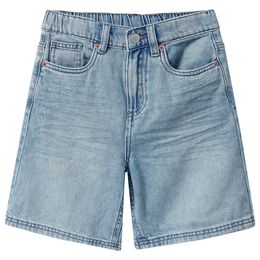 Yigga Jungen Jeans-Shorts mit Faltenwaschung