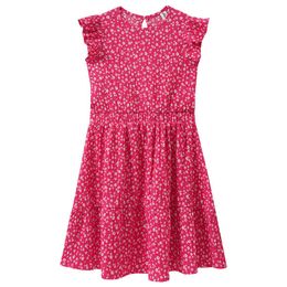 Yigga M&auml;dchen Kleid im Millefleur-Dessin