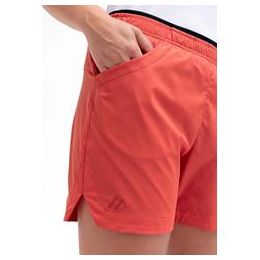 Outdoorhose Maier Sports "Fort Shorts W", Herren, Gr. 42, Normalgr&ouml;&szlig;en, feuerrot, 100% Polyester, Hosen Outdoorhose, kurze Hose Damen, luftige Wanderhose, leichte Outdoorhose, Reg Fit