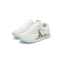 Lascana Sneaker 'Freizeitschuh, Schn&uuml;rhalbschuh,' blau Gr. 42 f&uuml;r Damen. Mit Druck, Print