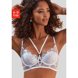 JETTE Push-up-BH mehrfarbig Gr. 85A. Mit B&uuml;gel