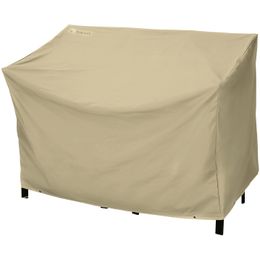Abdeckhaube Tepro "Universal", beige, B:160cm H:80cm T:80cm, Polyester, H&uuml;llen, f&uuml;r 3-Sitzer Gartenbank