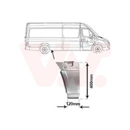 Van Wezel Seitenwand 5876142 vor der Achse