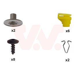 Van Wezel Montagesatz, Sto&szlig;f&auml;nger 0335793 hinten f&uuml;r AUDI