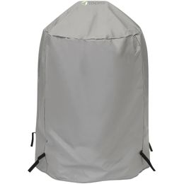 Grill-Schutzh&uuml;lle Tepro, grau, B:73cm H:90cm L:73cm, Polyester, Planen, BxLxH: 90x73x90 cm, f&uuml;r Kugelgrill gro&szlig;
