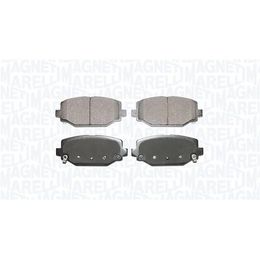 MAGNETI MARELLI Bremsbelagsatz, Scheibenbremse 363916061273 f&uuml;r Chrysler DODGE LANCIA Fiat Audi VW