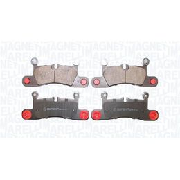 MAGNETI MARELLI Bremsbelagsatz, Scheibenbremse 363916061306 f&uuml;r VW Audi Skoda Porsche