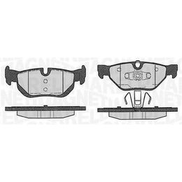 MAGNETI MARELLI Bremsbelagsatz, Scheibenbremse 363916060149 f&uuml;r BMW