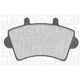 MAGNETI MARELLI Bremsbelagsatz, Scheibenbremse 363916060366 f&uuml;r Opel Vaughall NISSAN RENAULT