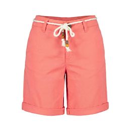 alife and kickin Shorts ALIFE & KICKIN "Damen AyanaAK A Shorts, kurze Hose", Damen, Gr. L, Normalgr&ouml;&szlig;en, ocean coral, 95% Baumwolle, 5% Elasthan, Hosen Shorts, leichte Kurzhose aus Baumwoll-Materialmix mit Regular Fit