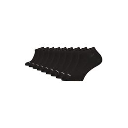 alife and kickin Sneakersocken ALIFE & KICKIN "Damen 9 PACK - GelaAK Sneakersocken, Socken", Damen, Gr. 35-38, schwarz, 75% Baumwolle, 22% Polyamid, 3% Elasthan, normal, Socken Sneakersocken, kurze Socken, aus Baumwolle mit weichem Bund - ohne Einschneiden