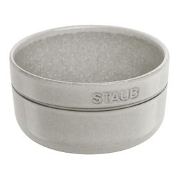 Staub Dining Line Sch&uuml;ssel 12 cm, rund, Weisser Tr&uuml;ffel, Keramik