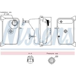 NISSENS Ausgleichsbeh&auml;lter, K&uuml;hlmittel 996353 f&uuml;r LAND ROVER