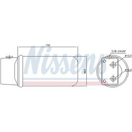 NISSENS Trockner, Klimaanlage 95043 f&uuml;r ROVER MG
