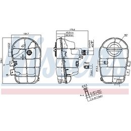 NISSENS Ausgleichsbeh&auml;lter, K&uuml;hlmittel 996145 f&uuml;r Audi